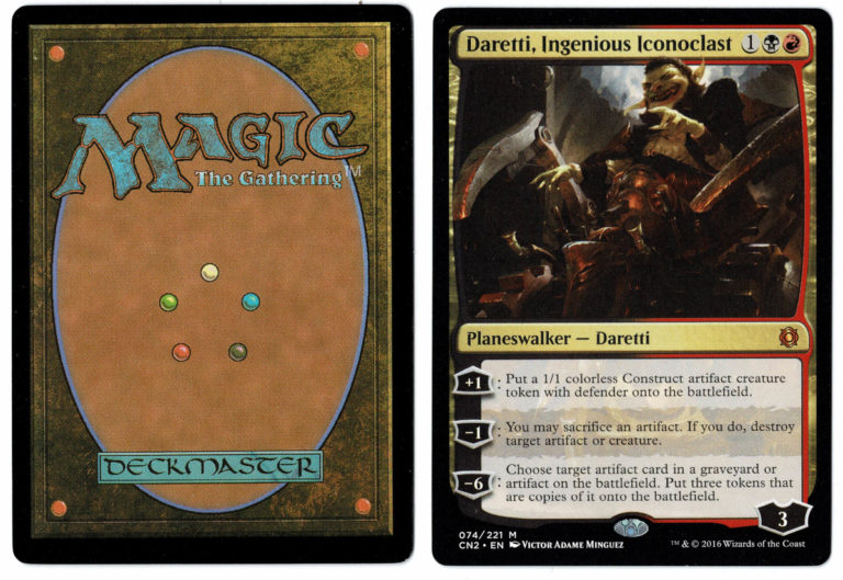 Daretti, Ingenious Iconoclast Magic the Gathering Proxy