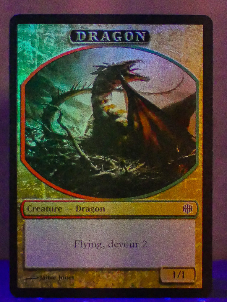 Dragon Magic the Gathering Token