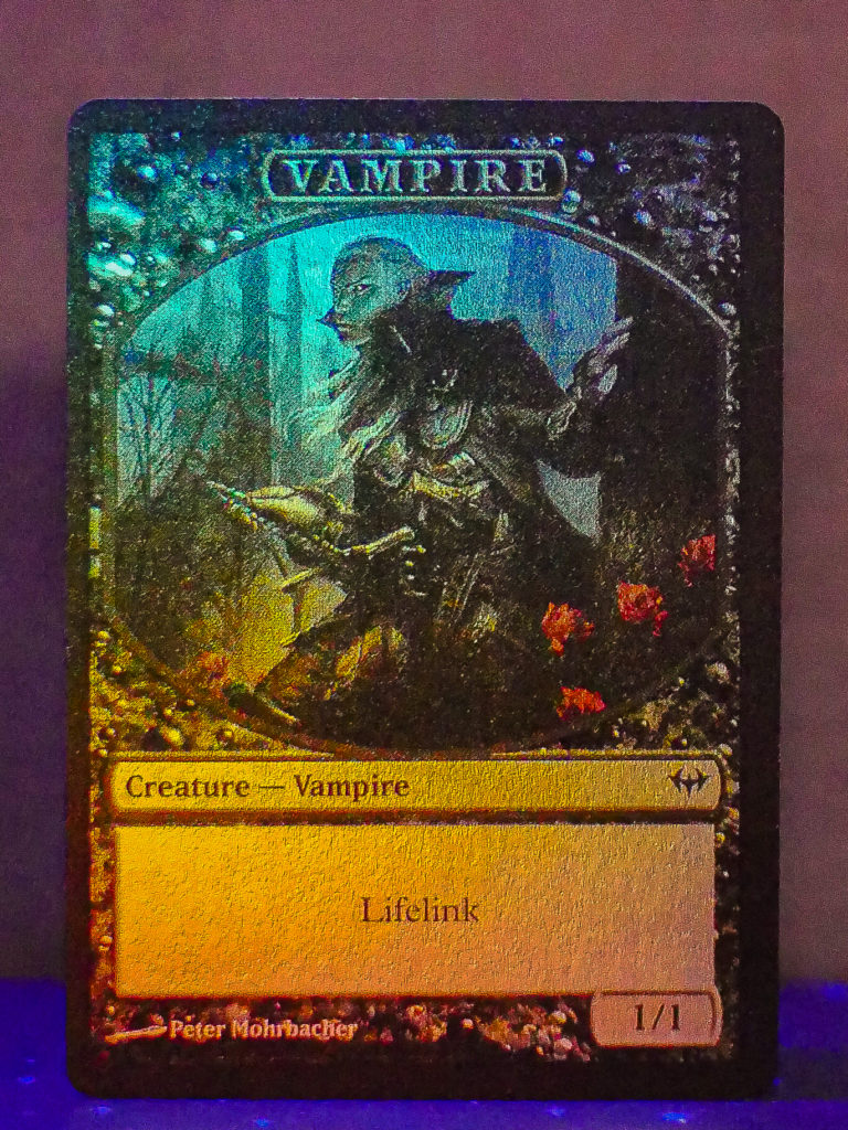 Vampire Magic the Gathering Token