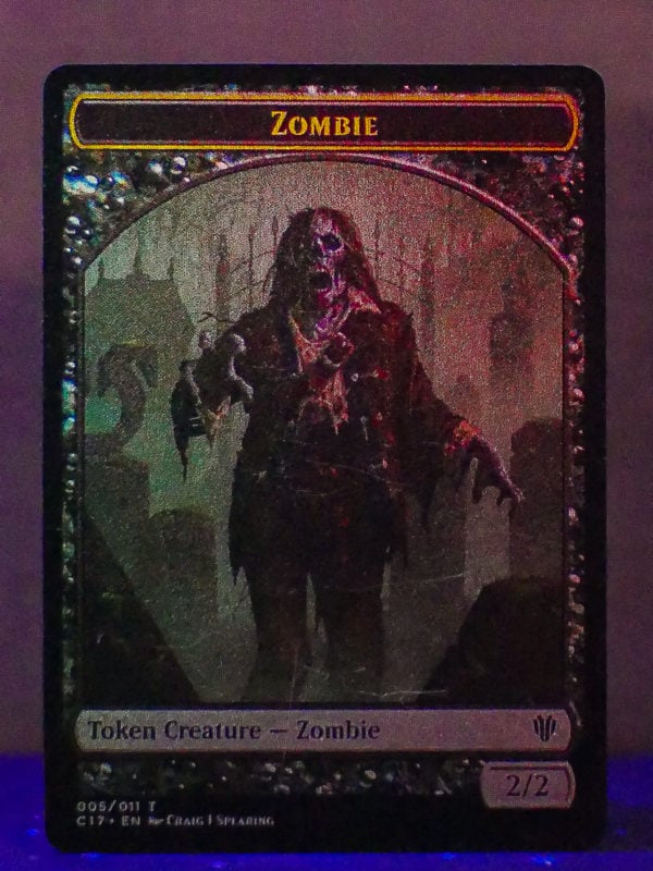 Zombie Magic the Gathering Token