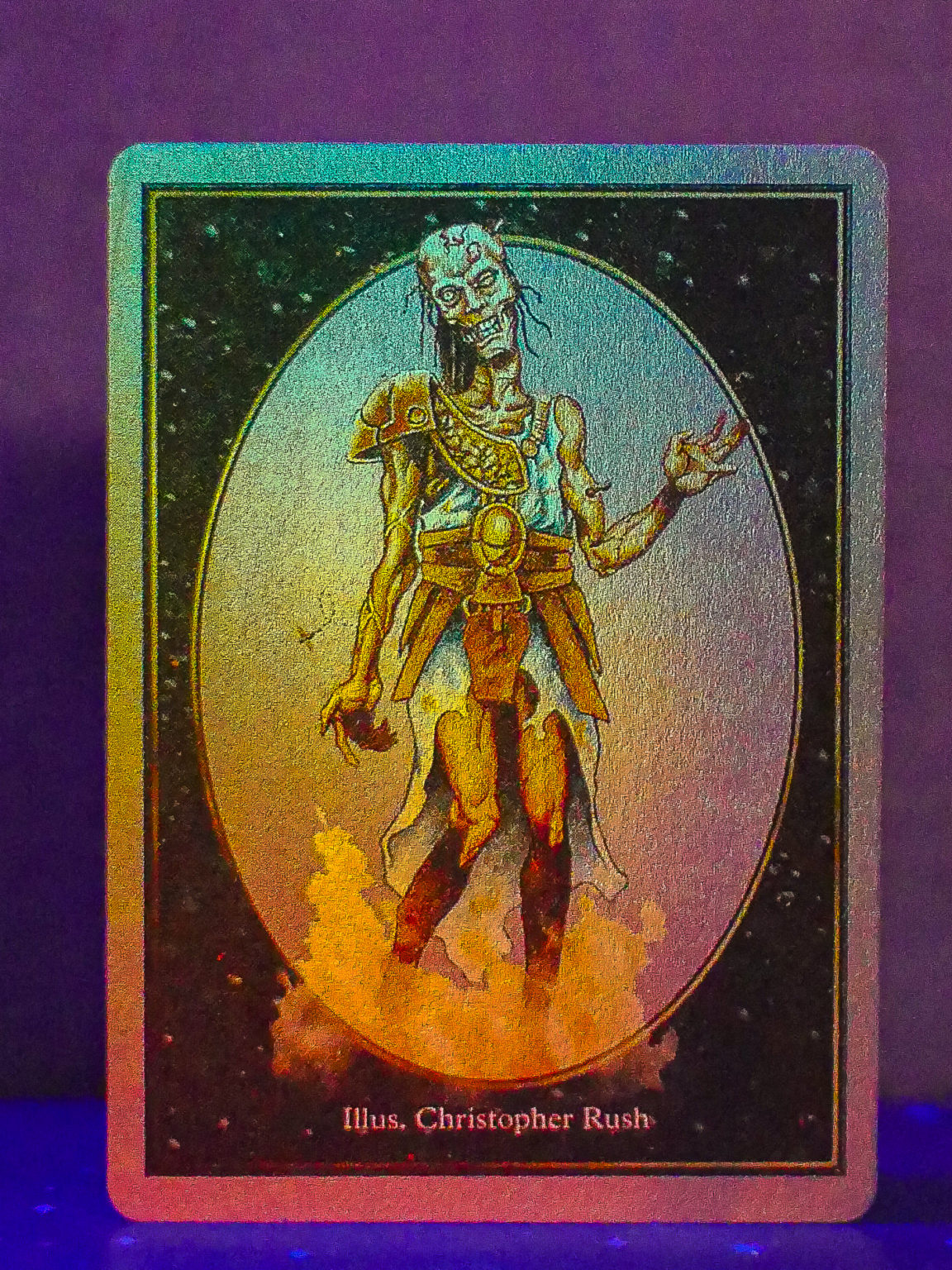 FOIL TOKEN Zombie from Unglued MTG Proxy