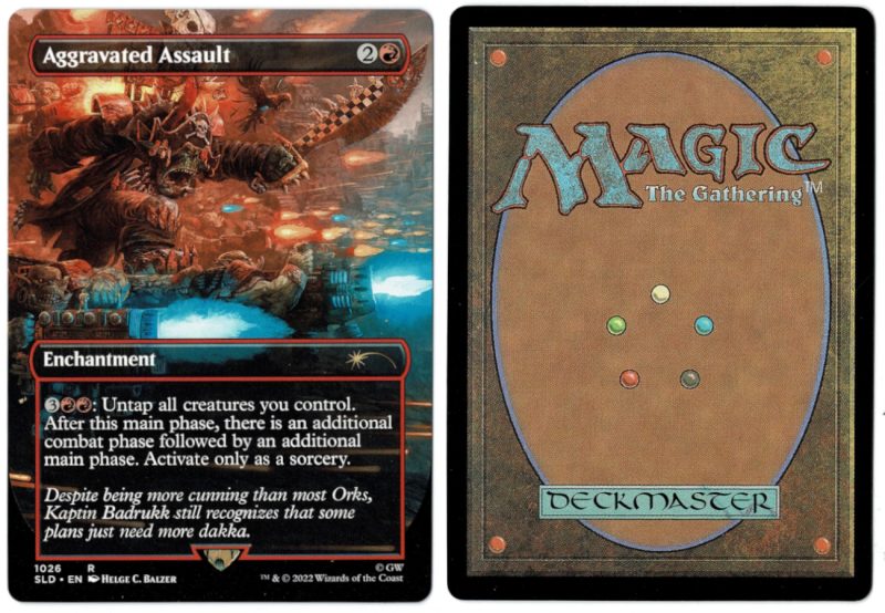 Aggravated Assault Magic the Gathering Proxy