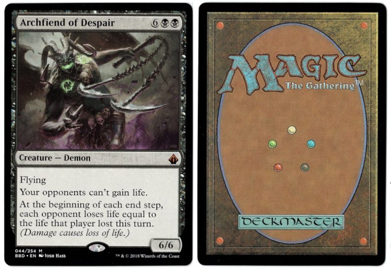 Archfiend of Despair Magic the Gathering Proxy