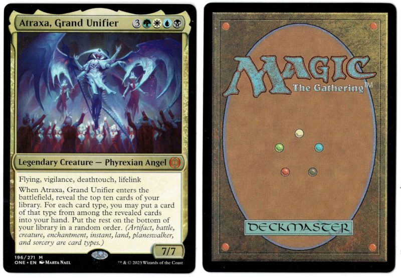 Atraxa, Grand Unifier from Phyrexia: All Will Be One Magic the ...