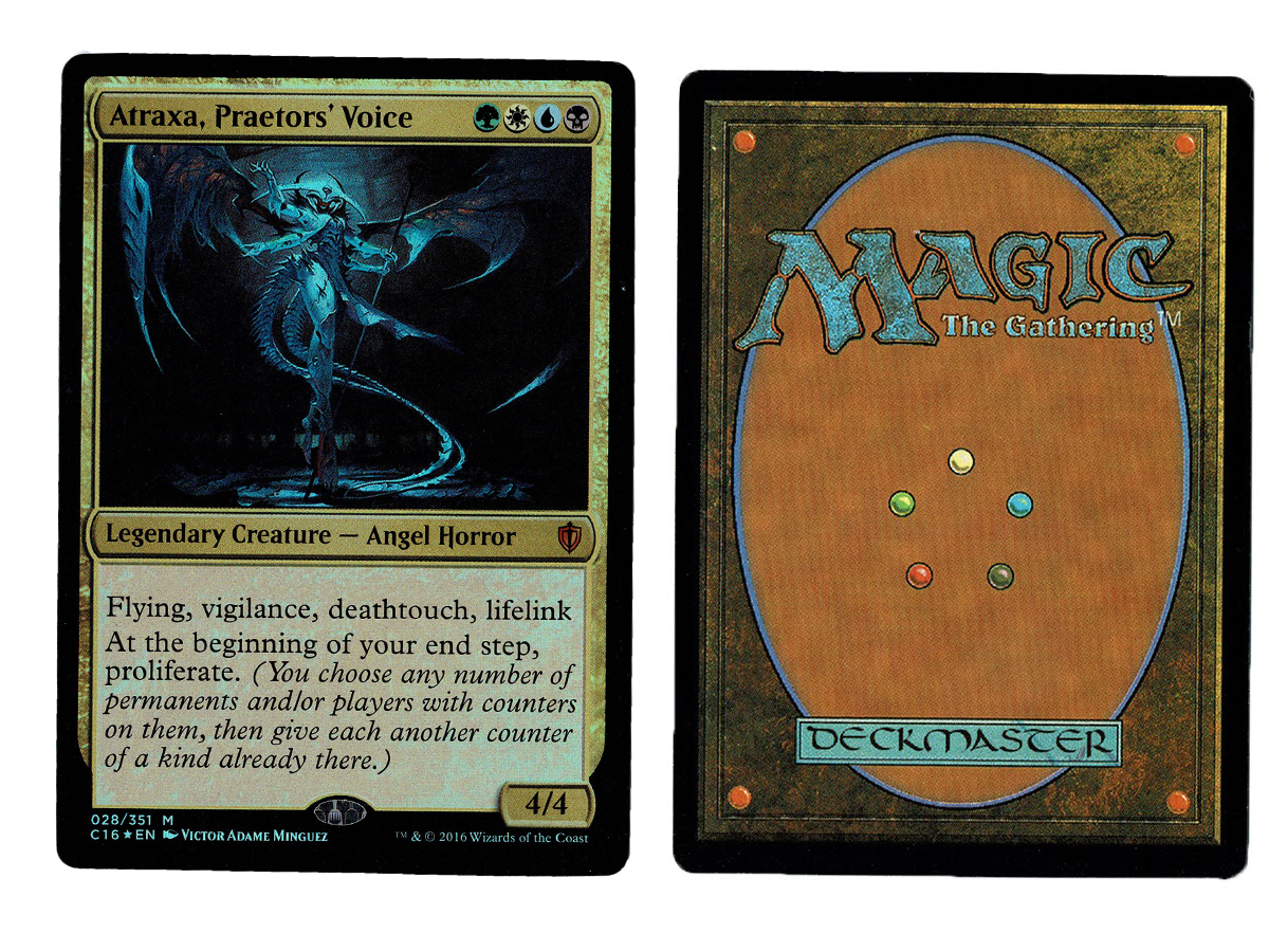 FOIL Atraxa, Praetor’s Voice from Commander 2016 Magic the Gathering ...