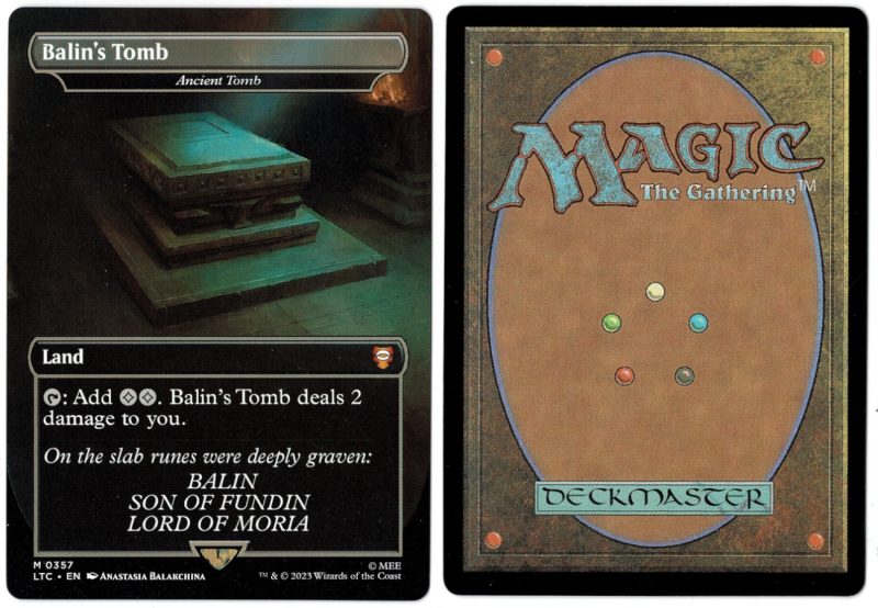 Balin's Tomb Magic the Gathering Proxy