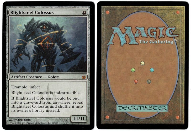 Blightsteel Colossus Magic the Gathering Proxy