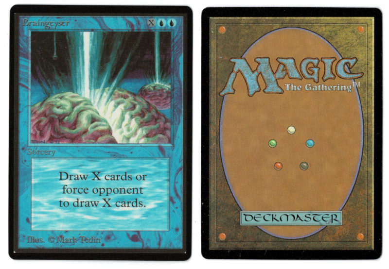 Braingeyser Magic the Gathering Proxy