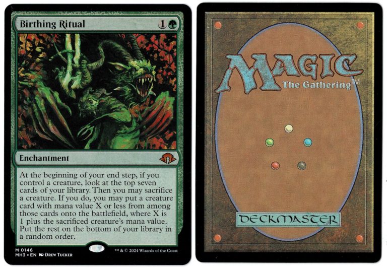 Birthing Ritual from Modern Horizons 3 MTG Proxy