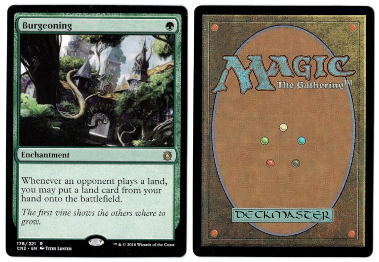 Burgeoning Burgeoning Magic the Gathering Proxy