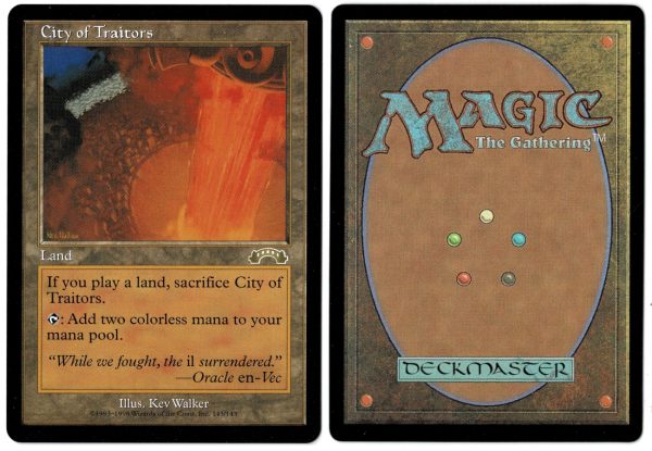City Of Traitors Magic the Gathering Proxy