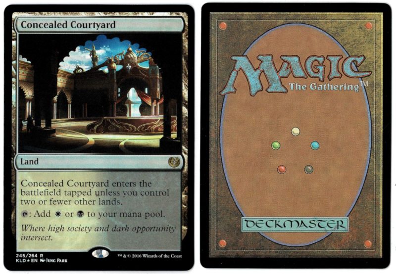 Fast Lands Magic the Gathering Proxy Card Set