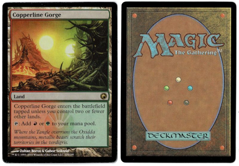 Fast Lands Magic the Gathering Proxy Card Set