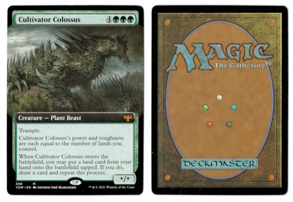 Cultivator Colossus Magic the Gathering Proxy