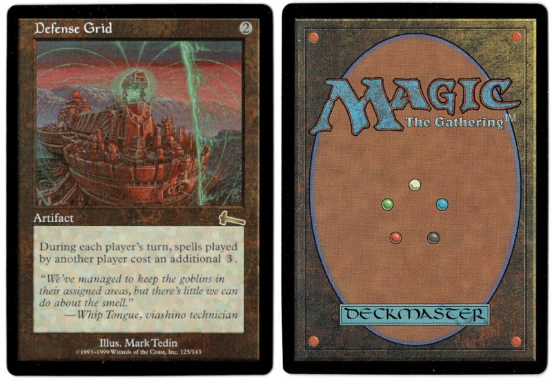 Defense Grid Magic the Gathering Proxy