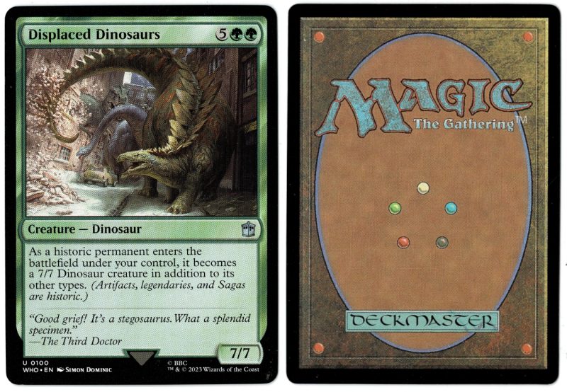 Displaced Dinosaurs Magic the Gathering Proxy