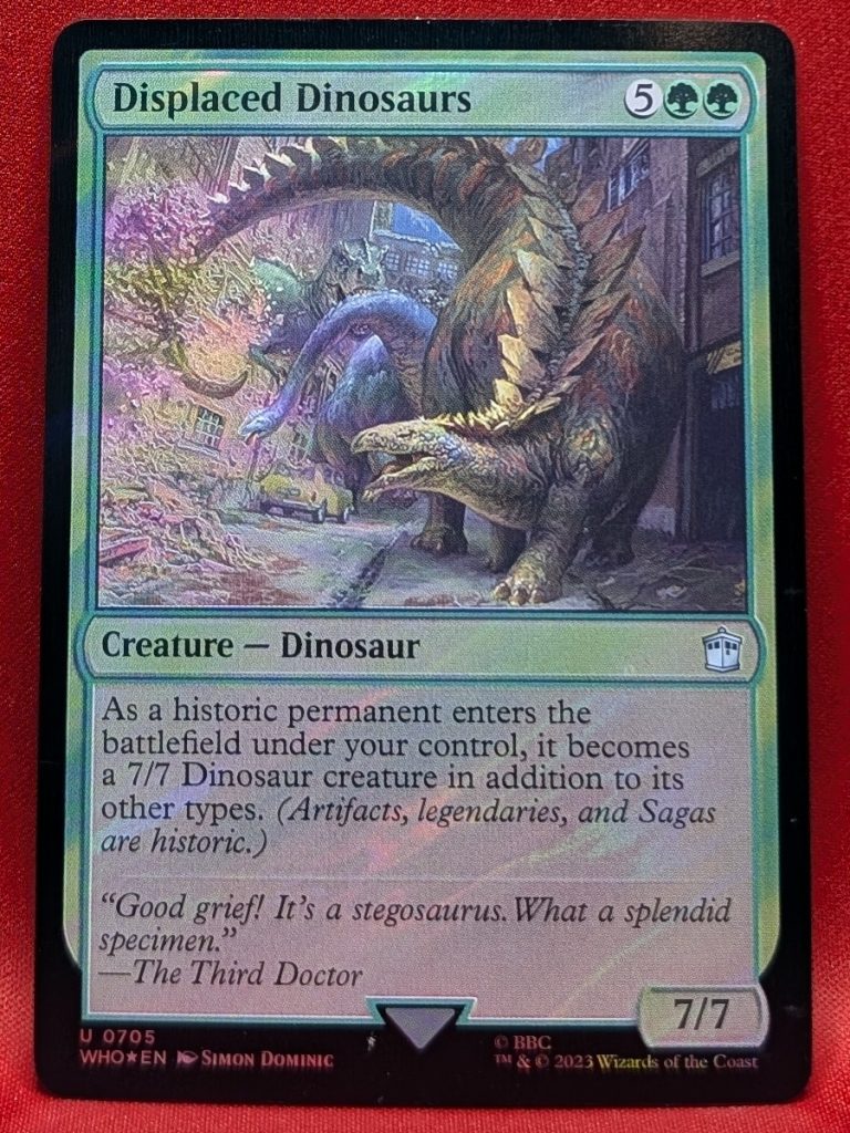 Displaced Dinosaurs Magic the Gathering Proxy