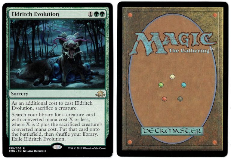 Eldritch Evolution Magic the Gathering Proxy