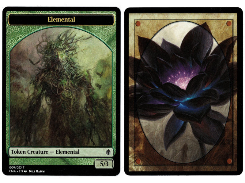 Elemental Magic the Gathering Token
