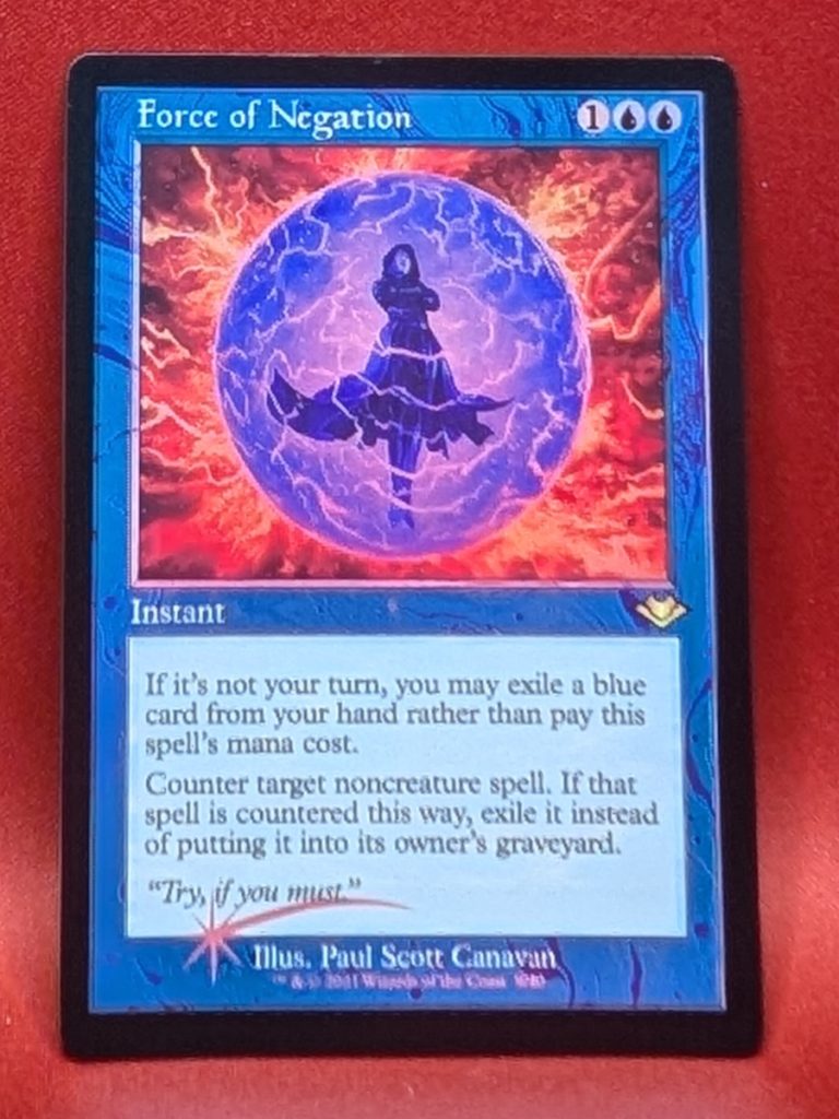 Force of Negation Magic the Gathering Proxy