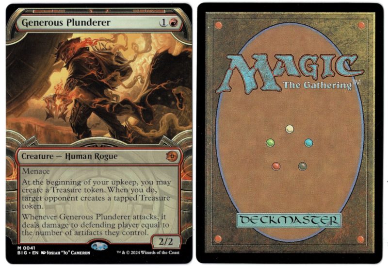 Generous Punderer Magic the Gathering Proxy