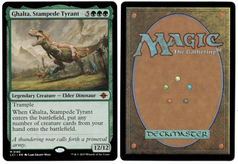 Ghalta, Stampede Tyrant Magic the Gathering Proxy