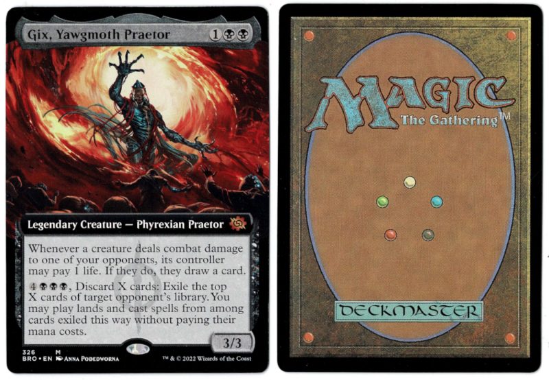 Gix, Yawgmoth Praetor Magic the Gathering Proxy