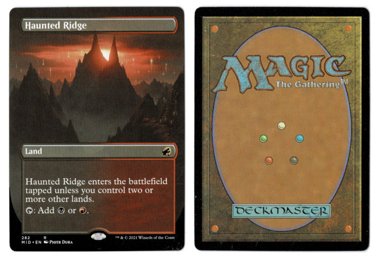 Haunted Ridge Magic the Gathering Proxy