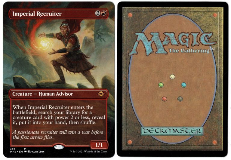 Imperial Recruiter Magic the Gathering Proxy
