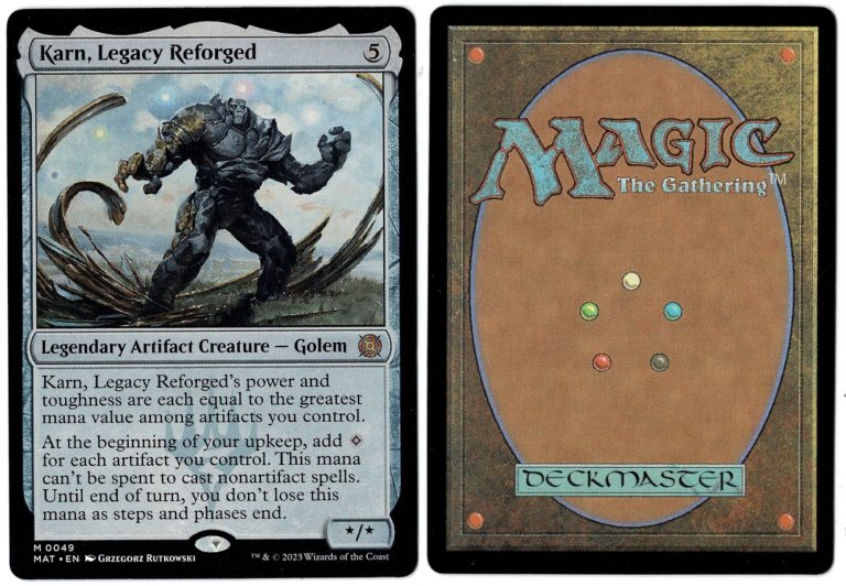 Karn, Legacy Reforged Magic the Gathering Proxy