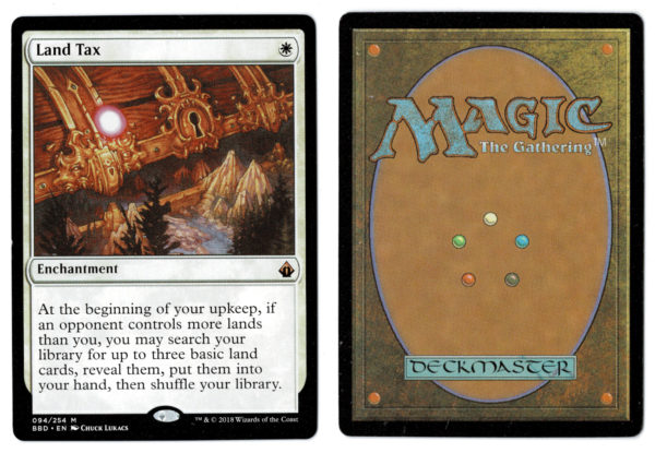 Land Tax Magic the Gathering Proxy