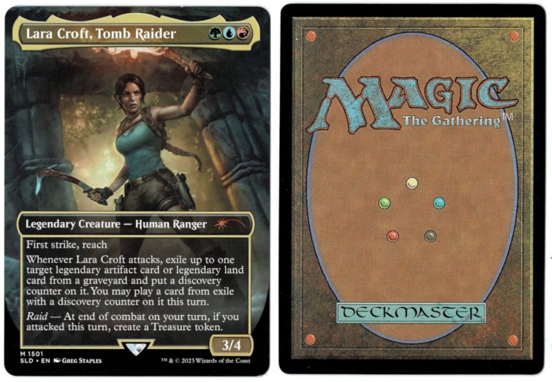 Lara Croft, Tomb Raider Magic the Gathering Proxy