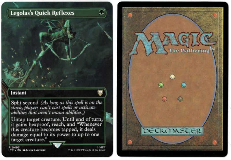 Legolas's Quick Reflexes Magic the Gathering Proxy