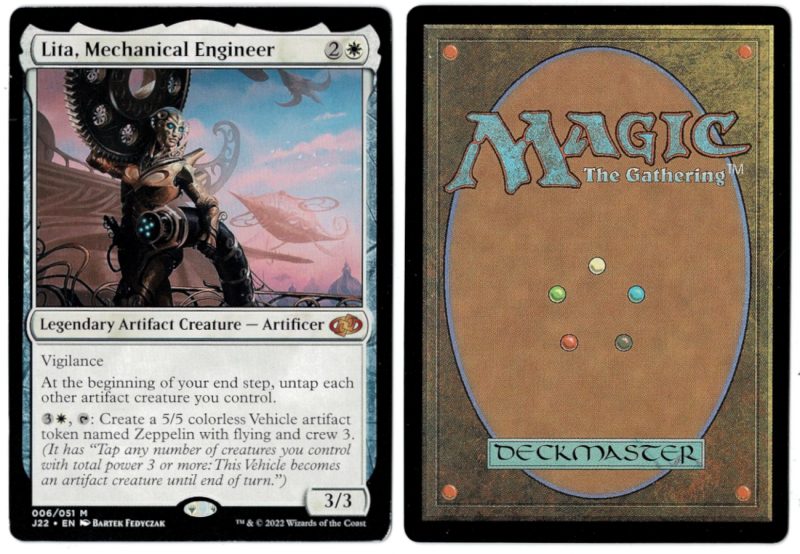 Lita, Mecahnical Engineer Magic the Gathering Proxy