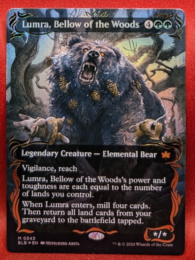 Lumra, Bellow of the Woods Magic the Gathering Proxy
