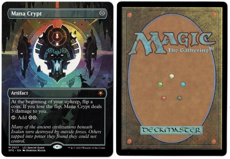 Mana Crypt Magic the Gathering Proxy
