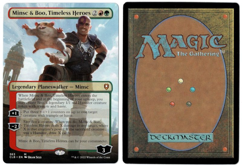 Minsc & Boo, Timeless Heroes Magic the Gathering Proxy