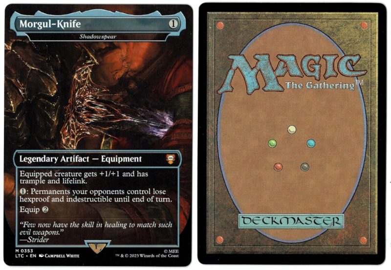Morgul-Knife Magic the Gathering Proxy