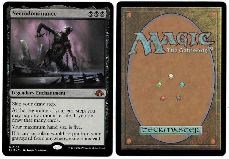 Necrodominance Magic the Gathering Proxy