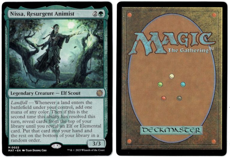 Nissa, Resurgent Animist from March of the Machine: The Aftermath Magic ...