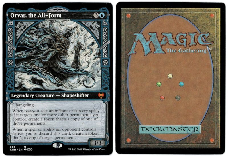 Orvar, the All-Form Magic the Gathering Proxy
