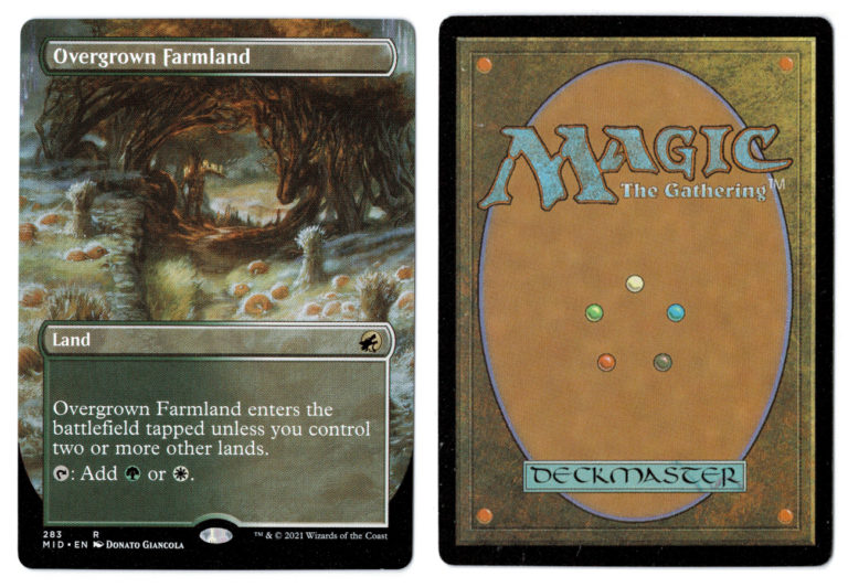 Slow Lands Magic the Gathering Proxy