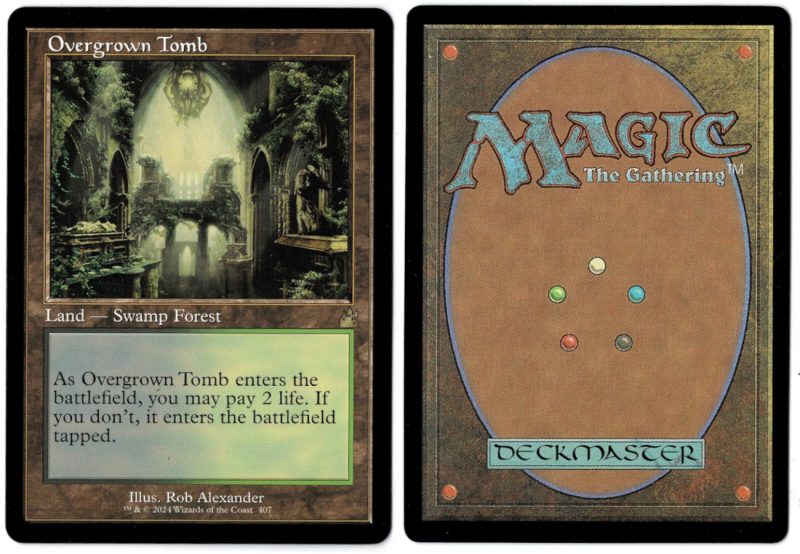 Overgrown Tomb Magic the Gathering Proxy