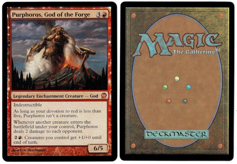 Purphoros, God of the Forge Magic the Gathering Proxy