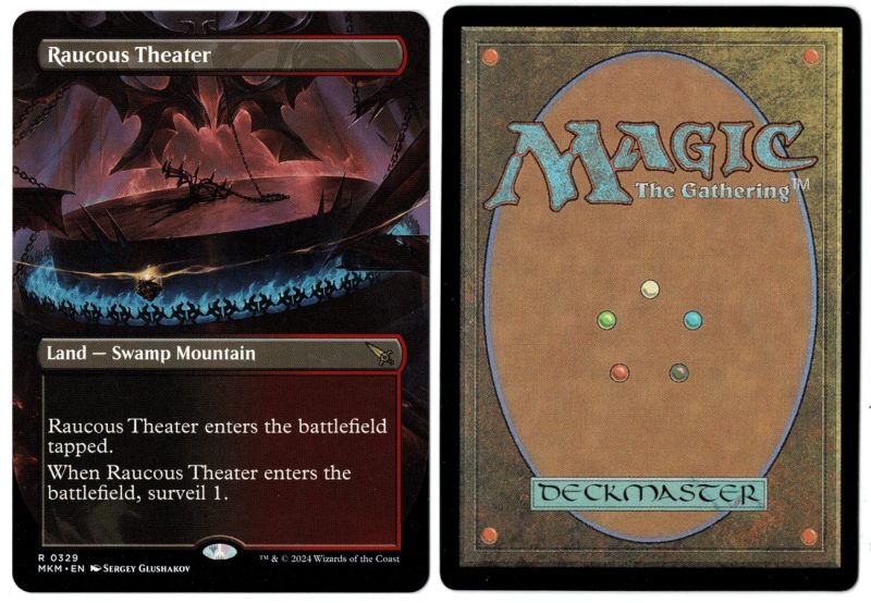 Surveil Lands Magic the Gathering Proxy
