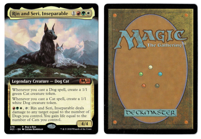 Rin and Seri, Inseparable Magic the Gathering Proxy