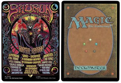 Sauron, the Dark Lord Magic the Gathering Proxy