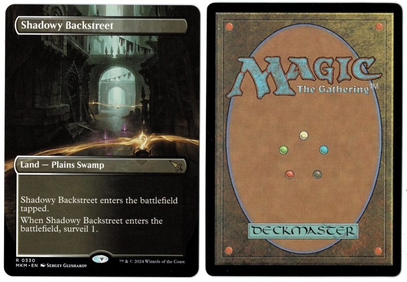 Shadowy Backstreet Magic the Gathering Proxy