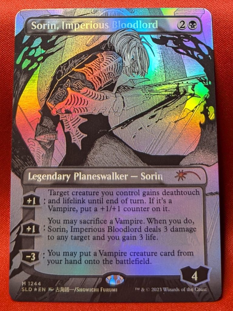 Sorin, Imperious Bloodlord Magic the Gathering Proxy