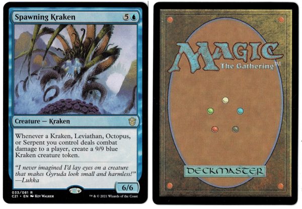 Spawning Kraken Magic the Gathering Proxy